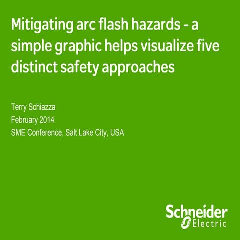 Mitigating Arc Flash Hazards - A Simple Graphic Helps Visualize Five ...