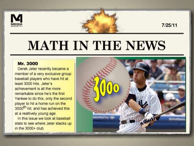 Math in the News: 7/25/11