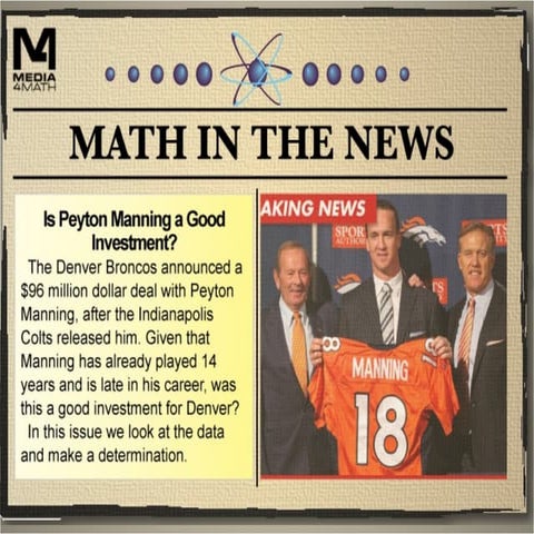 Math in the News: Issue 51 | PPT
