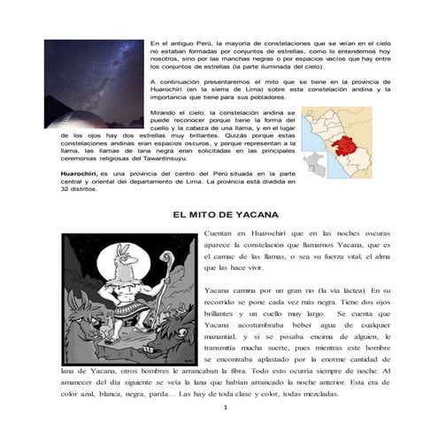 Mito la YACANA | DOCX