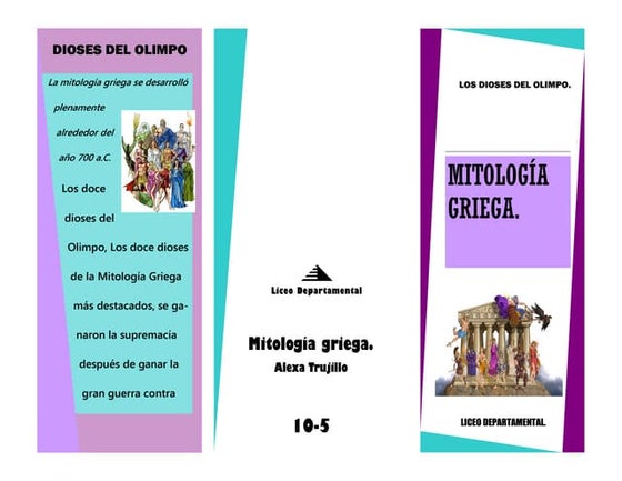 Mitologia griega | PPTX | Genres
