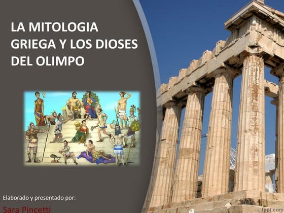 Mitologia griega. Diapositivas pptx | PPTX