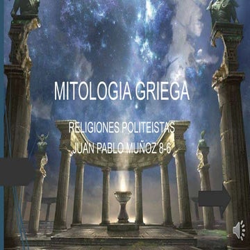 Mitologia griega expo 2 | PPTX
