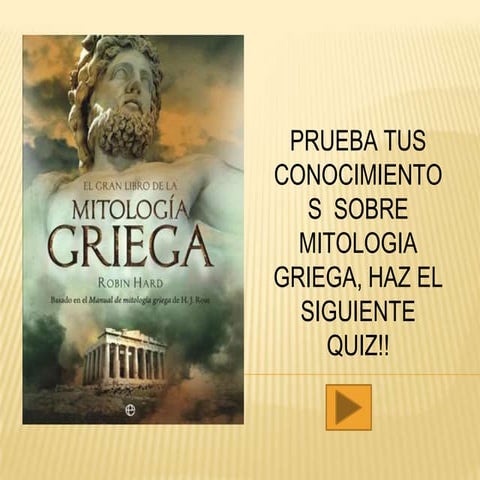 Mitologia griega | PPTX