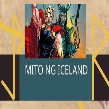 mito ng iceland. grade 10 filipino 10 second quarter | PPTX