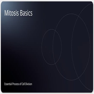 Meiosis Basics Mitosis Ppt And Pdf Pptx