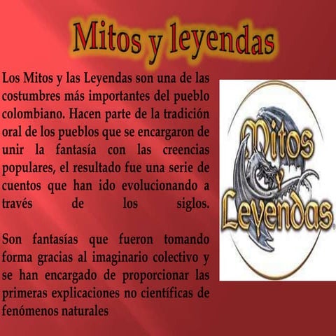 Mitos y leyendas | PPT