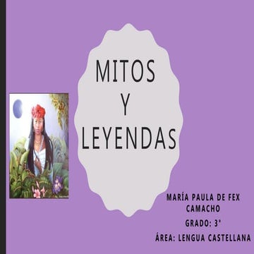 Mitos y leyendas | PPTX