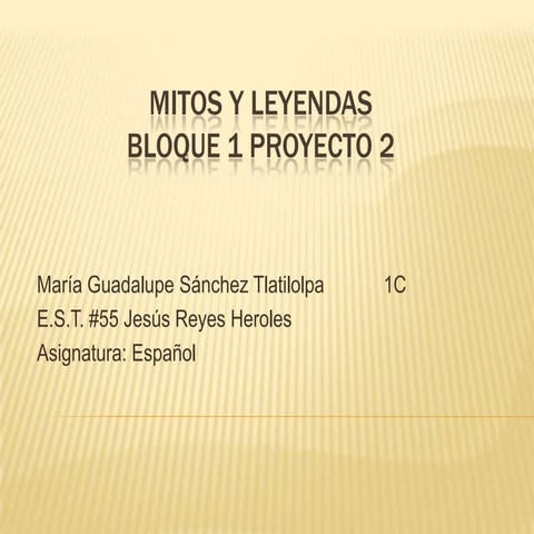 Leyenda de la "Llorona" | PPTX