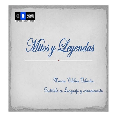 Mitos y leyendas ppt | PDF
