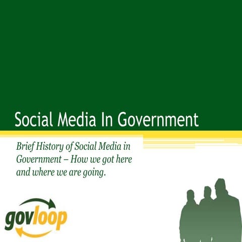 Overview of Social Media and Government | PPT
