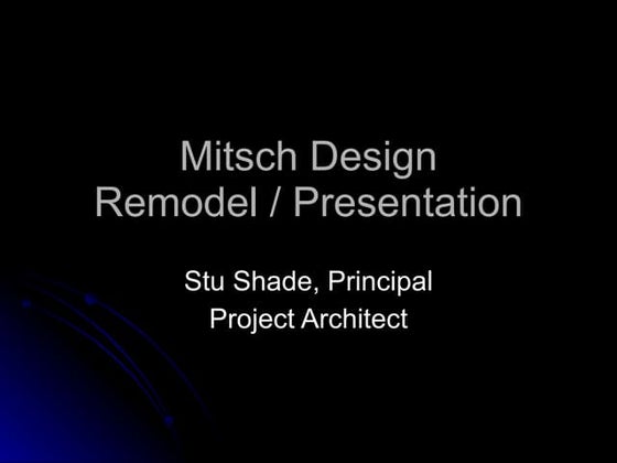 Mitsch Design Commercial Projects | PPT