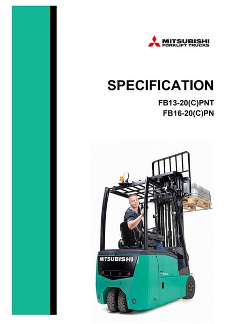 Tài liệu kỹ thuật xe nâng 7 tấn Kion Baoli | PDF