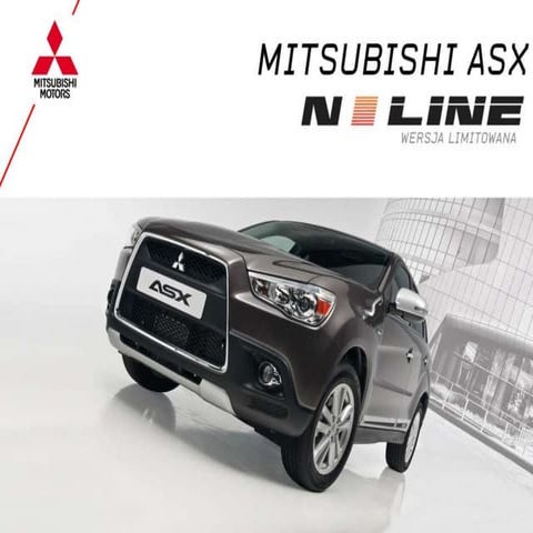 Mitsubishi ASX N-LINE (wersja limitowana) | PPTX