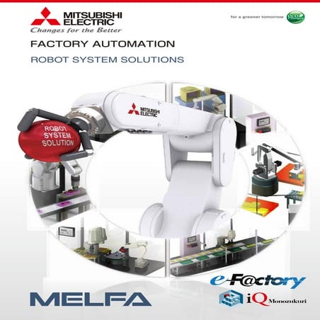 Mitsubishi robot system solutions catalog | PDF
