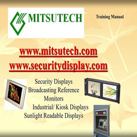 Mitsutech Training Manual.ppt