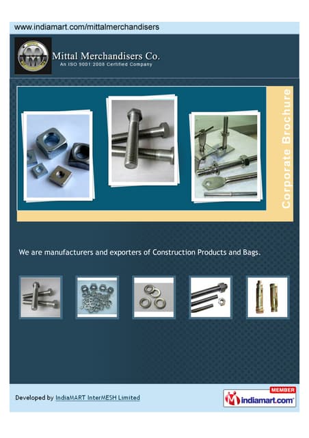 SS Fasteners | Eye Bolt | Nuts | Screw | Fasteners Manufacturer in India - Ananka Fasteners | PDF