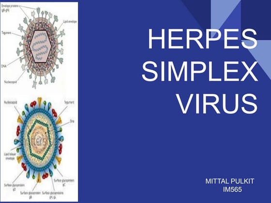 Herpes simplex virus | PPT