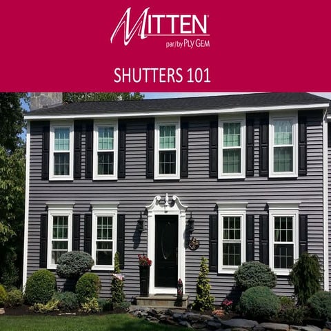 Mitten - Shutters 101 | PPT