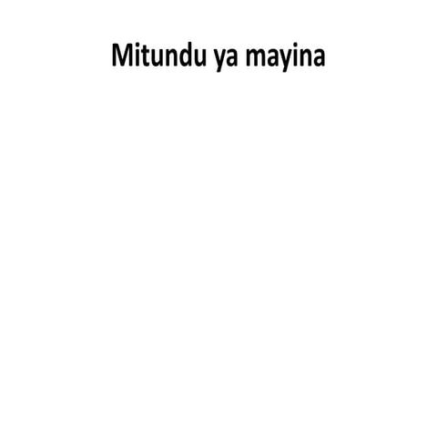 Mitundu ya mayina | PPTX