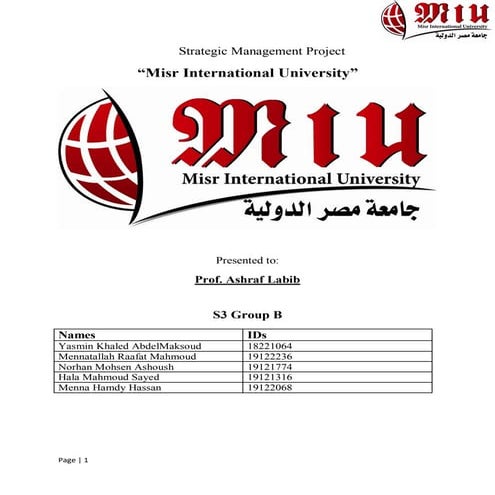 Miu final exam | PDF