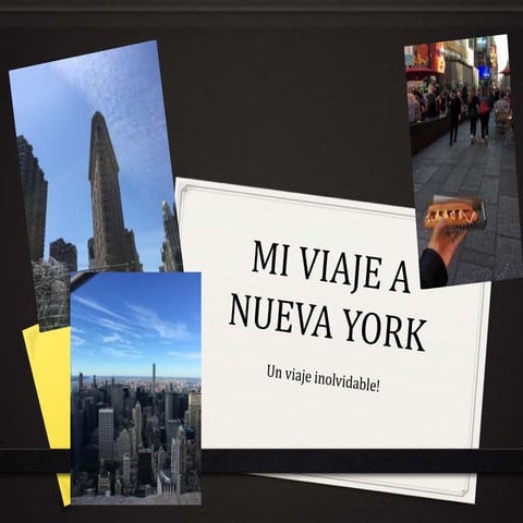 Mi viaje presentacion | PPTX