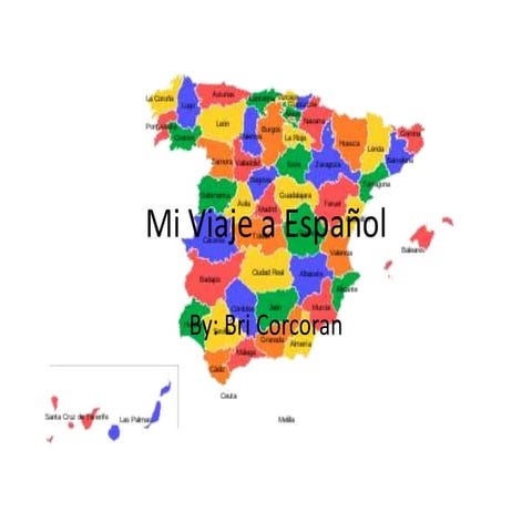 Mi viaje a español | PPTX
