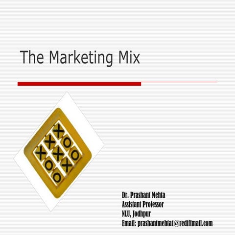 Marketing Mix | PPT