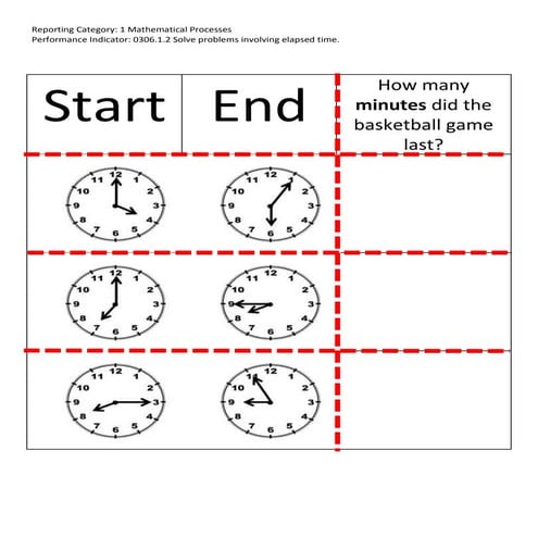 Mix and match grade 3 math 0306.1.2 | DOCX | Science
