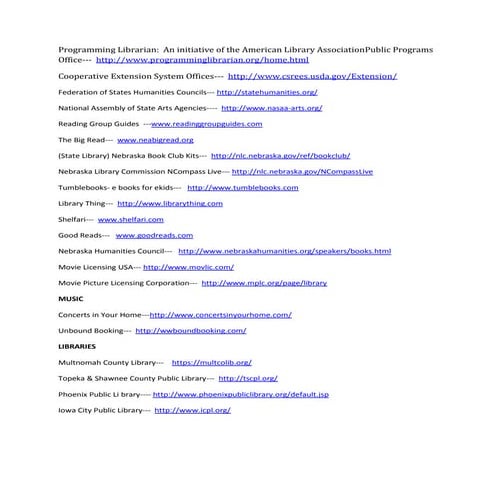 Big Talk From Small Libraries: Budgeting Handout | DOCX