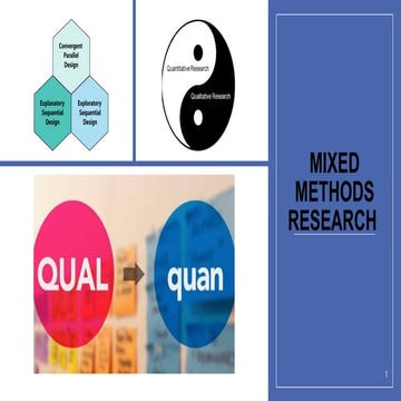 Mixed-Methods-research statistics/business | PPTX