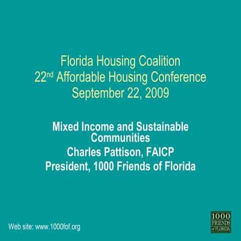 Mixed Income Pattison | PPT