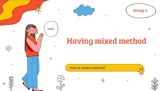 Mixed method research | PPTX