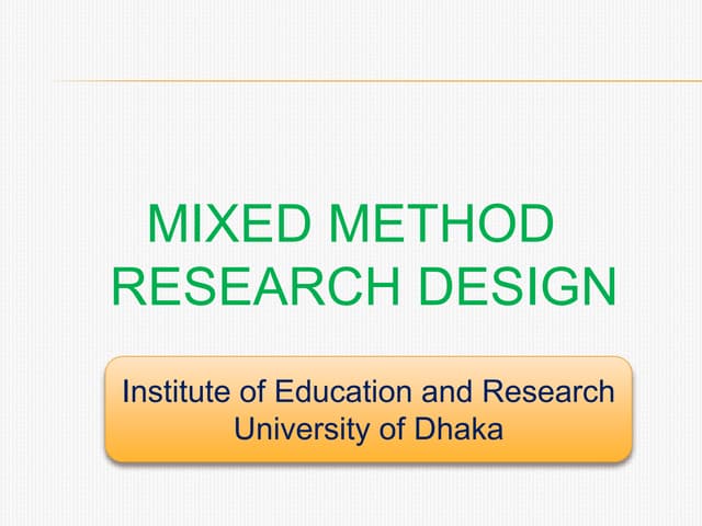 EX POST FACTO RESEARCH | PPT