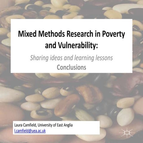 Impact evaluation methods: Qualitative Methods | PPTX