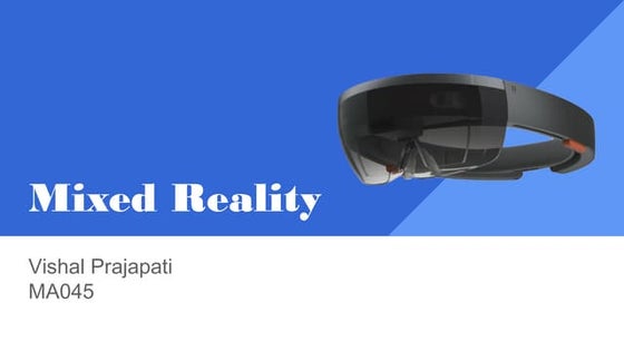 AR & VR technology | PPT