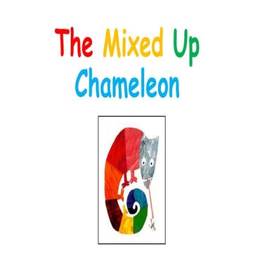 Mixed up chameleon | PPTX