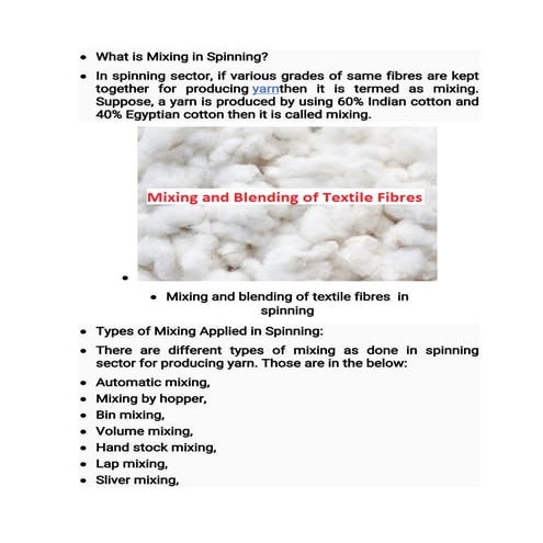 Mixing & blending | PDF