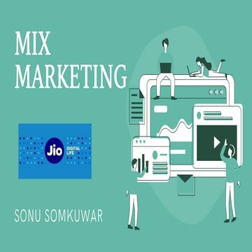 Mix marketing of JIO | PPT