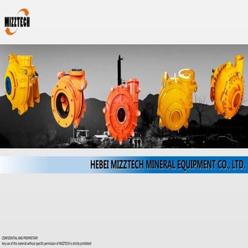 Mizztech slurry pump profile in English | PDF