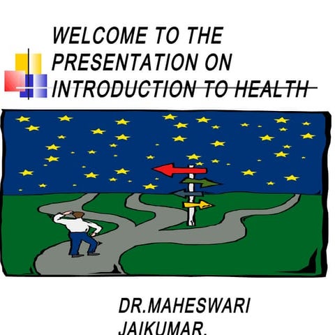 INTRODUCTION TO HEALTH & ILLNESS | PPT