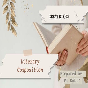 Literary Composition.pptx | Books and Literature