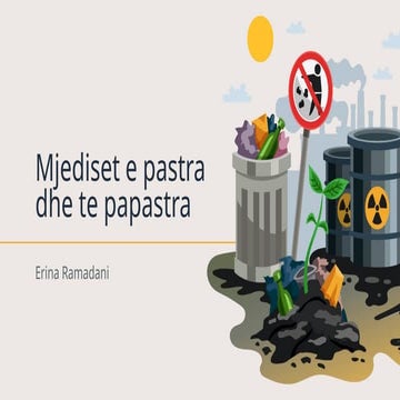 Mjediset e pastra dhe te papastra - Erina Ramadani.pptx