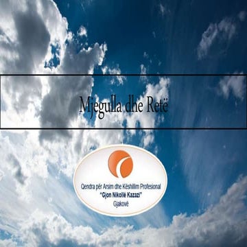 Mjegulla dhe retë luis prela | PPTX