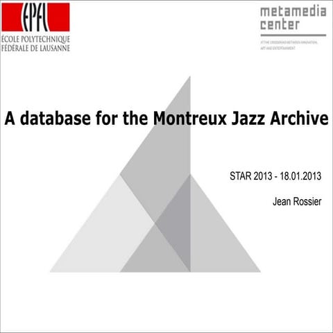 Mjf database | PPT
