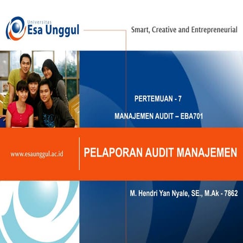 materi kuliah MJM Audit - Pertemuan 7.pptx