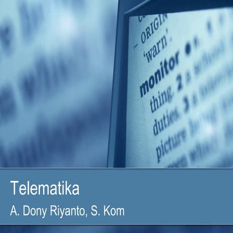 Mata Kuliah Telematika | PPT
