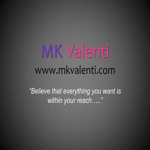 MK Valenti Before And After | PPTX