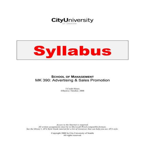 Syllabus | DOC