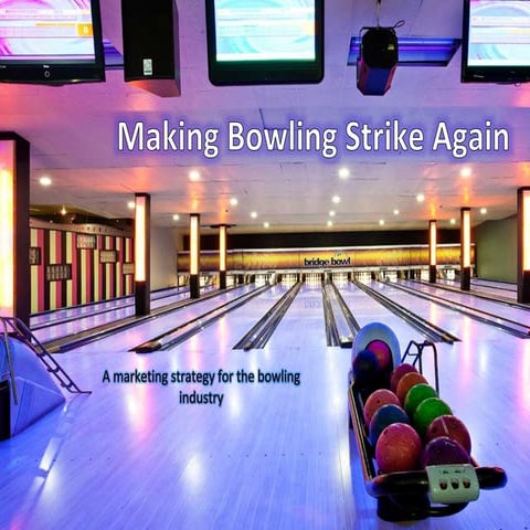 Marketing Strategy for the Bowling Industry | PPTX